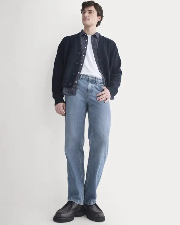 Everlane Classic Straight-fit Jean - Medium Indigo