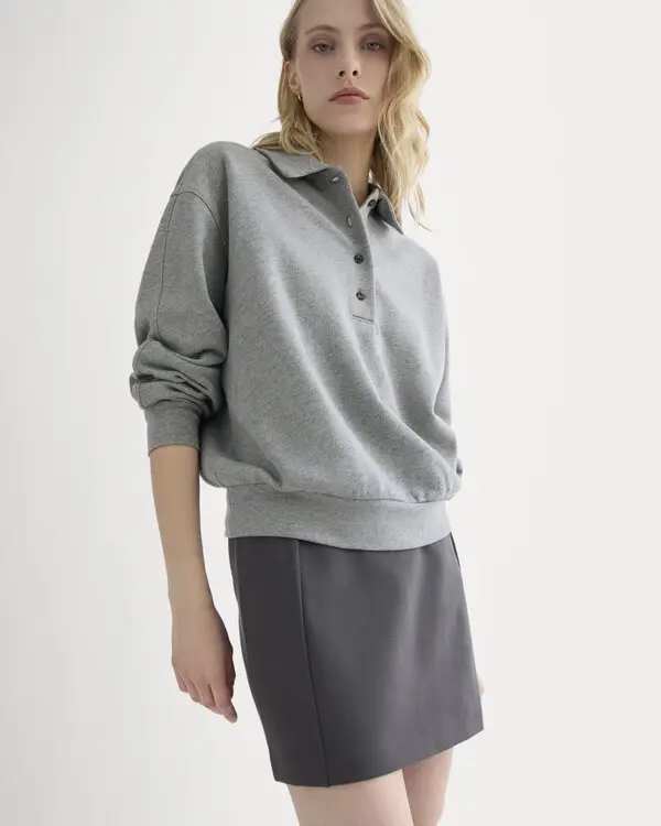 Everlane Ponte Mini Skirt - Graphite