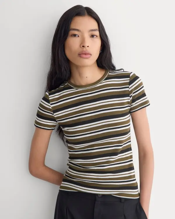 Everlane Tissue Short-sleeve Crew Neck T-shirt - Beech