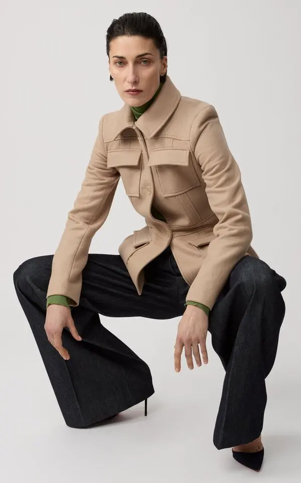 Martin Grant Wool-blend Military Jacket