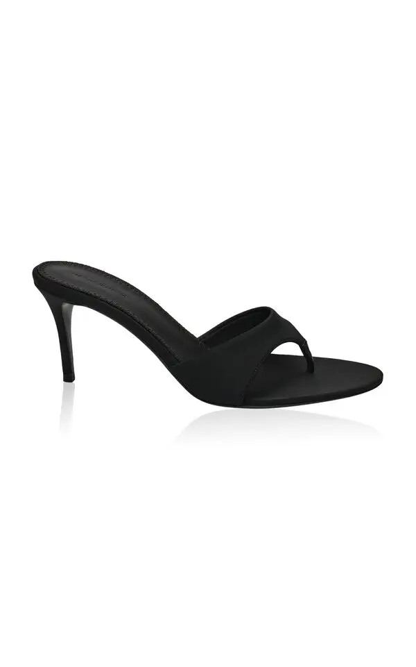 Magda Butrym Scuba Thong Sandal - Black
