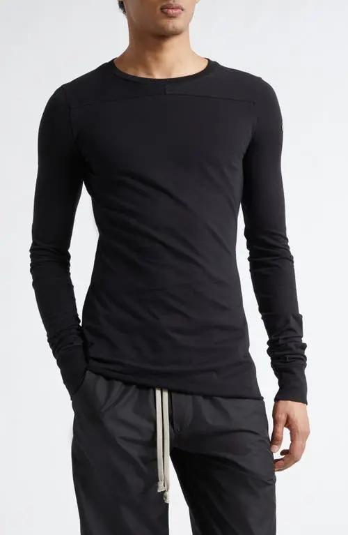 Moncler X Rick Owens Girder Long Sleeve Cotton T-shirt