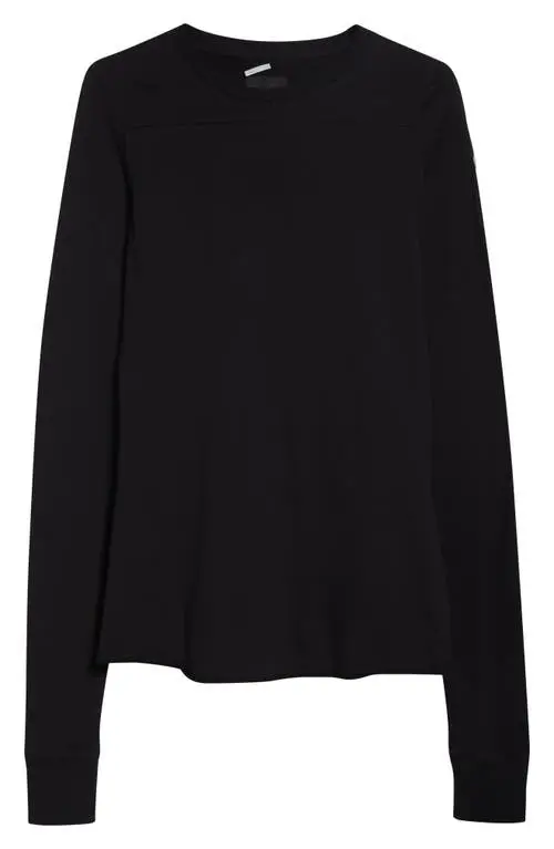 Moncler X Rick Owens Girder Long Sleeve Cotton T-shirt