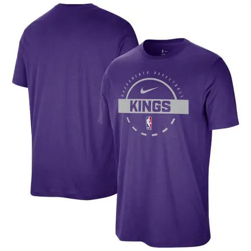 Nike Sacramento Kings Authentic Practice T-shirt - Purple