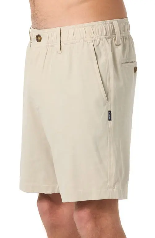 O'Neill Water-resistant Shorts - Light Khaki