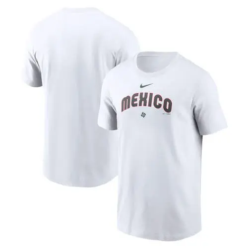 Nike Mexico Baseball 2026 World Baseball Classic Wordmark T-shirt - White