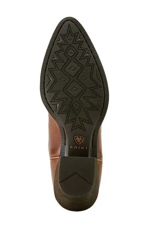 Ariat Maggie J Toe Short Western Boots - Aged Sienna