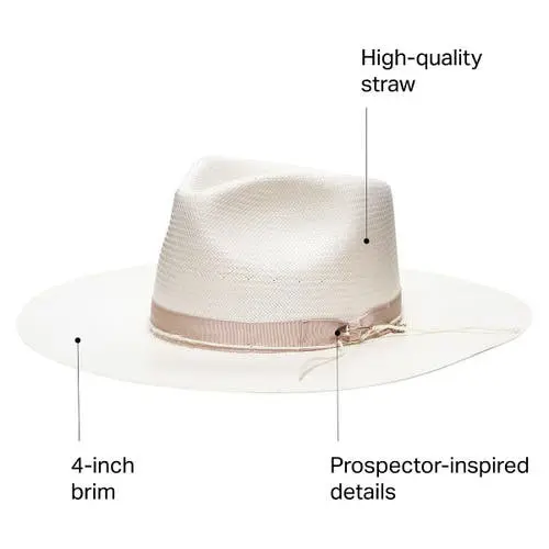 Stetson Jw Marshall Straw Hat