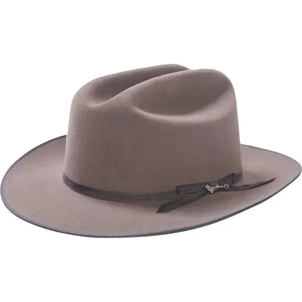 Stetson Open Road Royal Deluxe Fedora Hat - Caribou