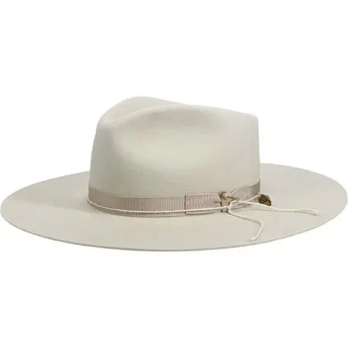 Stetson Jw Marshall Flat Brim Hat - Bone