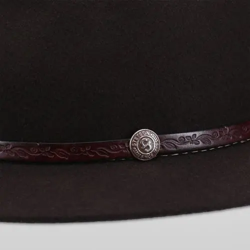 Stetson Cromwell Fedora Hat - Cordova
