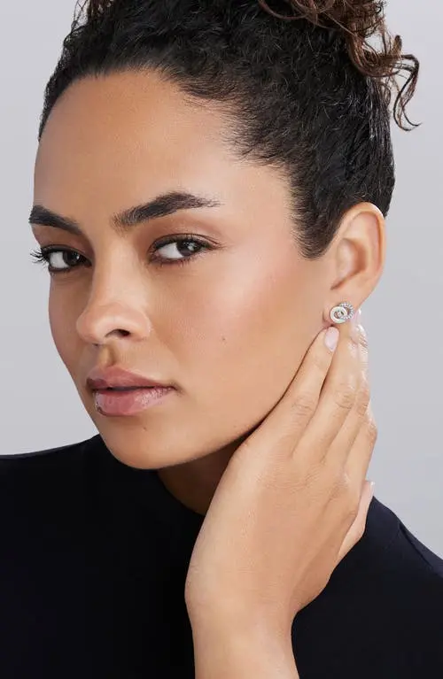 Lagos Signature Interlocking Diamond Stud Earrings