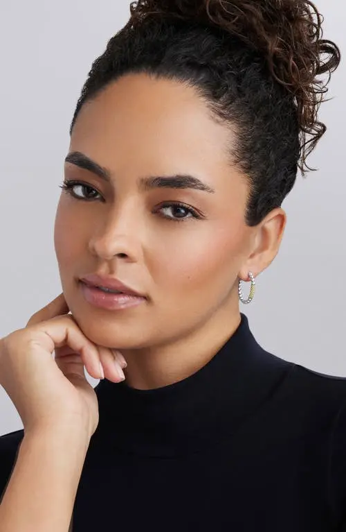 Lagos Caviar Icon Hoop Earrings