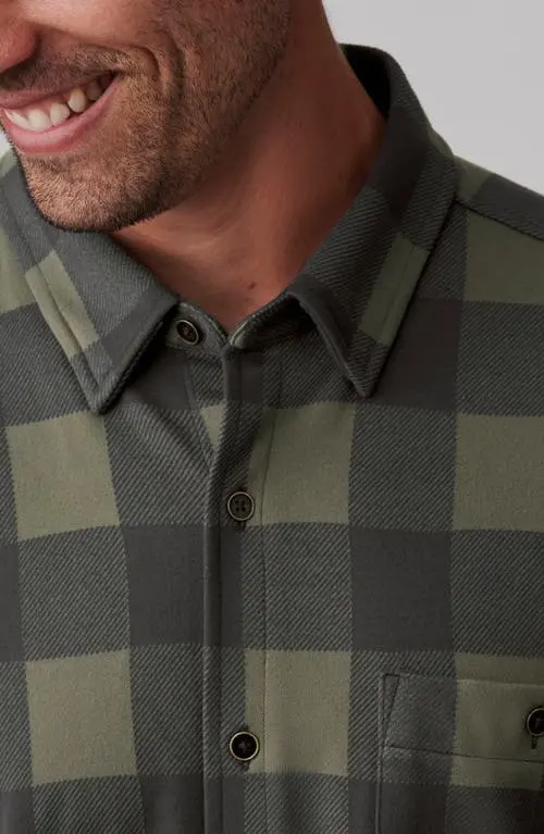 RHONE Hardy Check Flannel Button-up Shirt