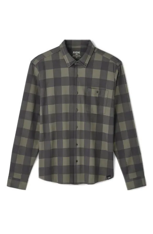 RHONE Hardy Check Flannel Button-up Shirt