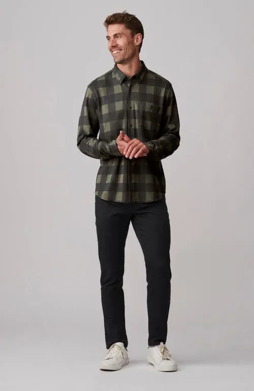 RHONE Hardy Check Flannel Button-up Shirt