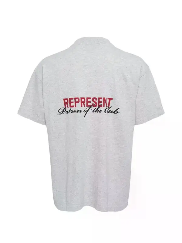 REPRESENT Logo-detail Crew-neck T-shirt