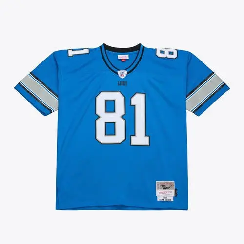 Mitchell & Ness Calvin Johnson Detroit Lions 2007 Legacy Replica Jersey - Blue