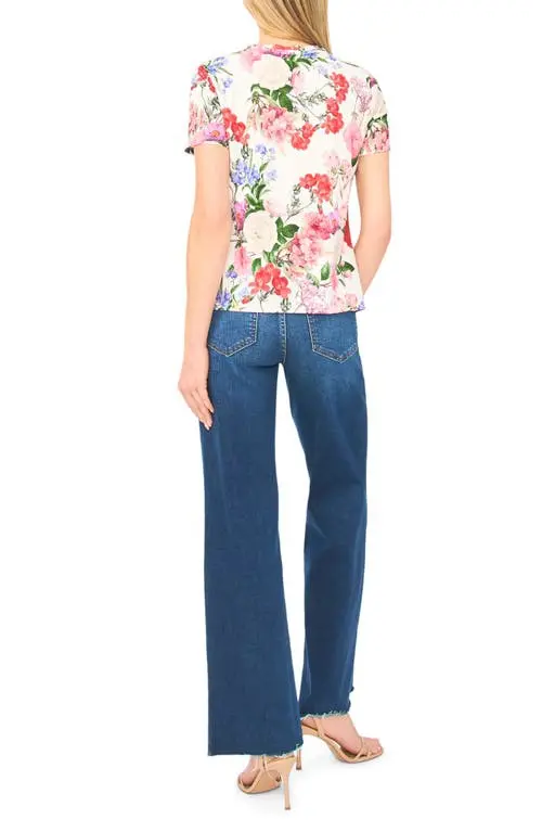 Ted Baker London Floral Knit T-shirt
