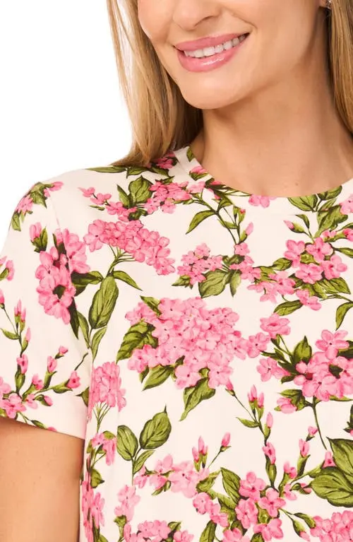 Ted Baker London Floral Jersey T-shirt - Pink Drink
