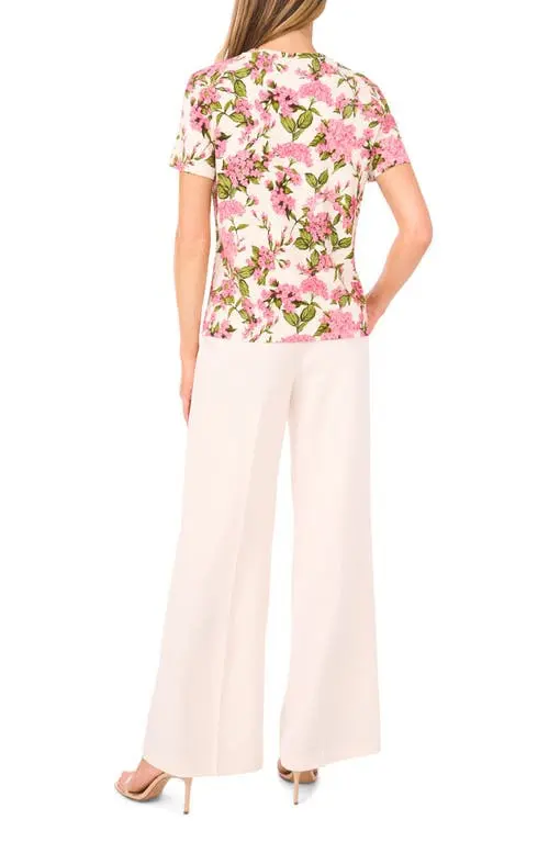 Ted Baker London Floral Jersey T-shirt - Pink Drink