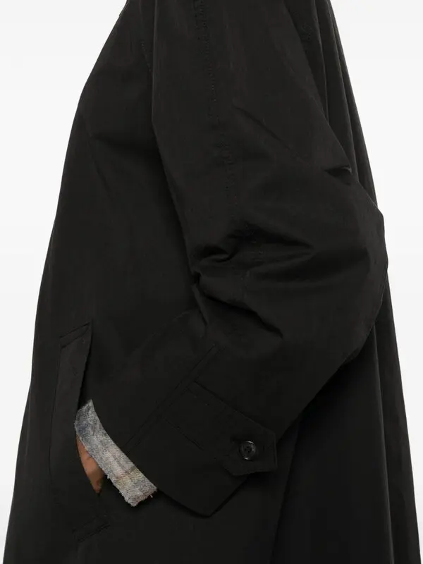 DUNST Cotton-blend Coat - Black
