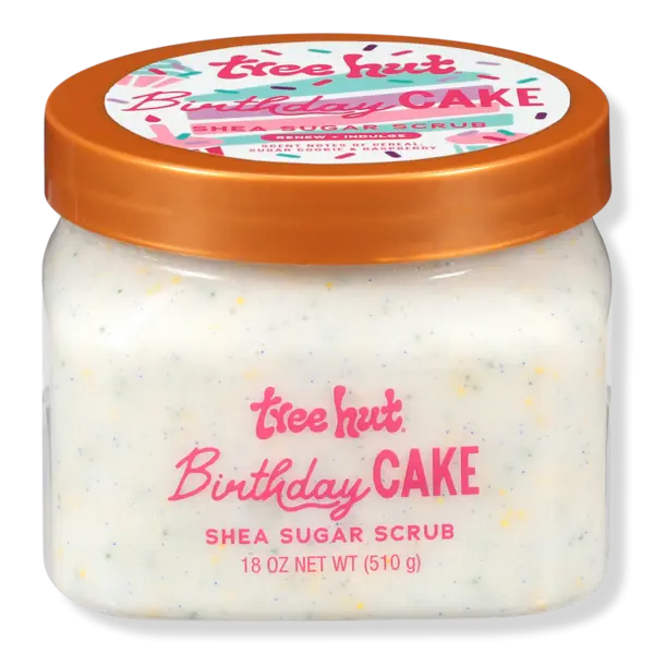 TREE HUT Birthday Cake Shea Sugar Scrub - One-color