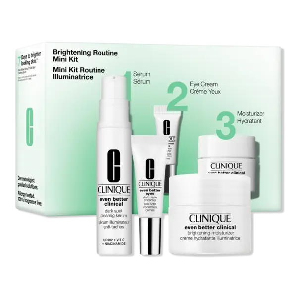 CLINIQUE Brightening Routine: Mini Even Better Skincare Kit - One-color