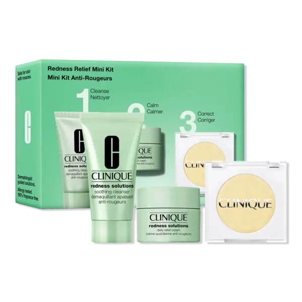 CLINIQUE Redness Relief Skincare Set - One-color