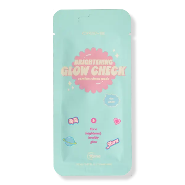 THE CREME SHOP Glow Check Sheet Mask Brightening