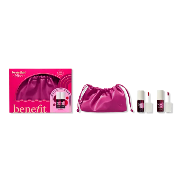 BENEFIT COSMETICS Benetint Liquid Lip & Cheek Stain Duo - One-color