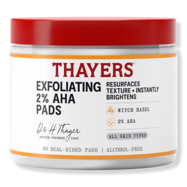 THAYERS Exfoliating 2% Aha Pads - One-color