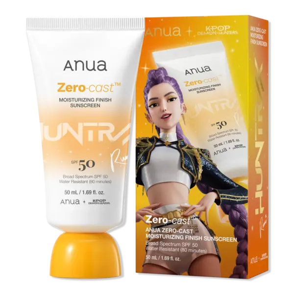 ANUA Kpop Demon Hunters Zero-cast Moisturizing Finish Sunscreen - One-color