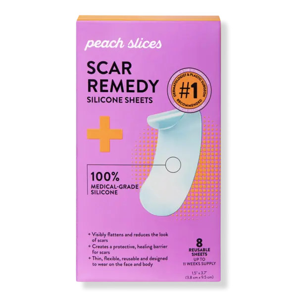 PEACH SLICES Scar Remedy Silicone Sheets - One-color