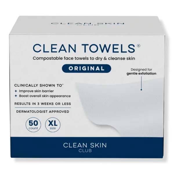 CLEAN SKIN CLUB Clean Towels Original Disposable Face Towels