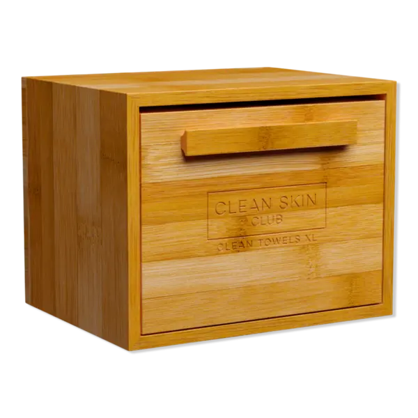 CLEAN SKIN CLUB Luxe Bamboo Box + Clean Towels Original