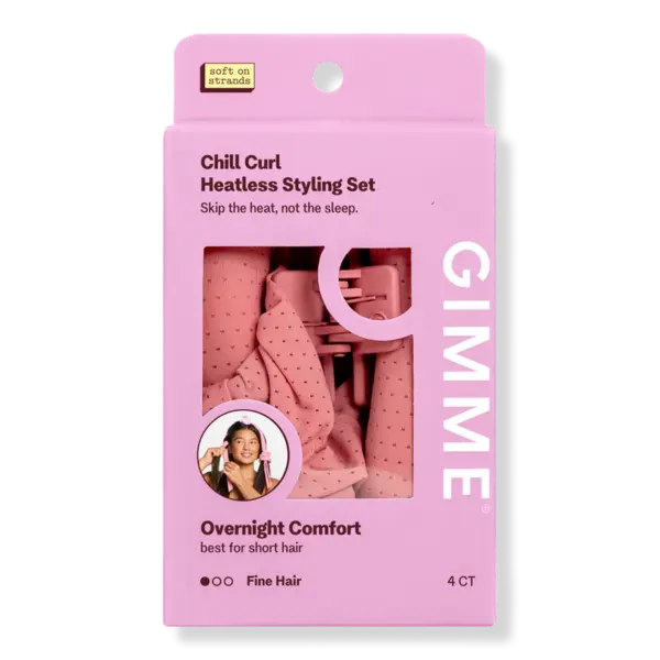 GIMME BEAUTY Chill Curl Heatless Styling Set Fine Hair - One-color