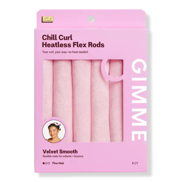 GIMME BEAUTY Chill Curl Heatless Styling Flex Rods Fine Hair - One-color