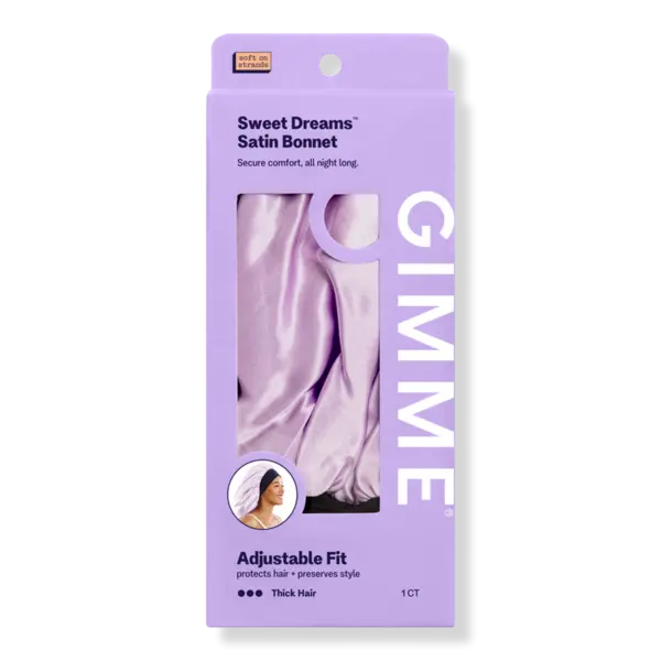 GIMME BEAUTY Sweet Dreams Satin Sleep Bonnet Thick Hair - One-color