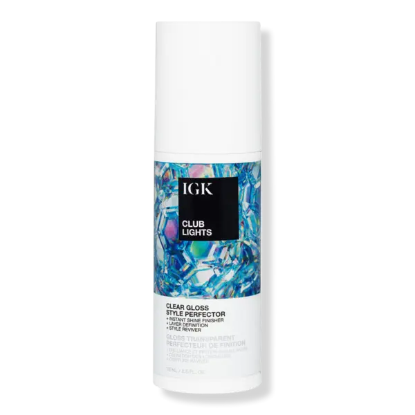 IGK Club Lights Clear Gloss Style Perfector - One-color