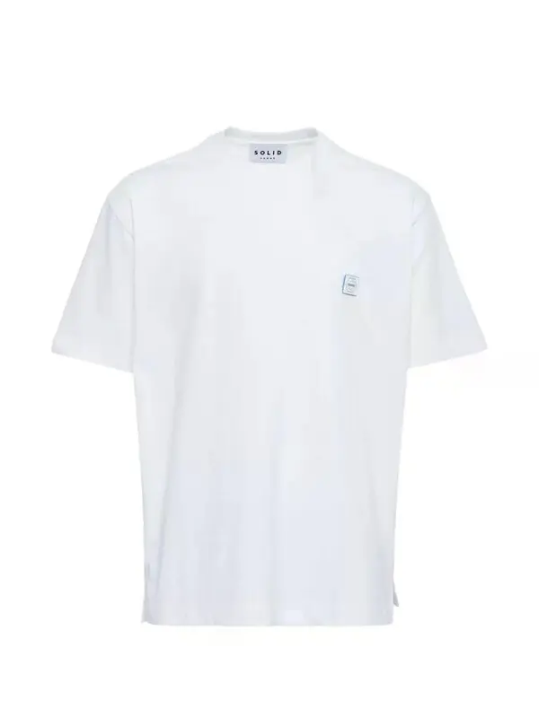SOLID HOMME Graphic-print T-shirt