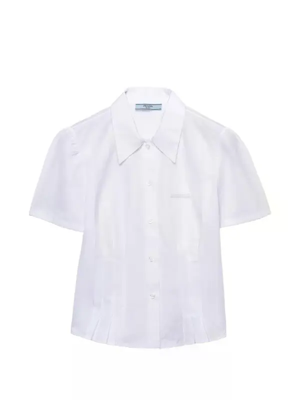 Prada Flared Button Shirt