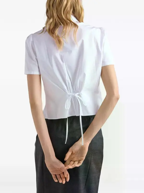 Prada Flared Button Shirt