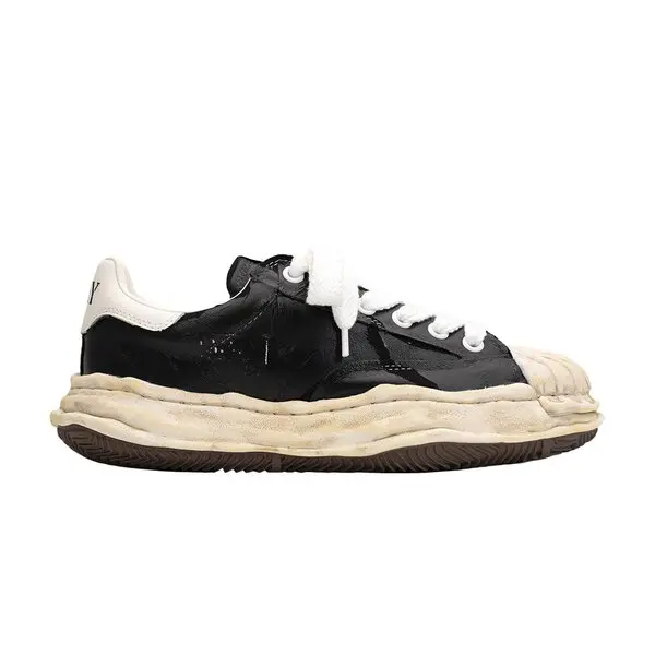 Mihara Yasuhiro Blakey Og Sole Canvas Low Top Sneakers - Black