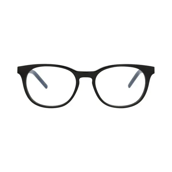 Saint Laurent Round Frame Recycled Acetate Optical Frames /transparent - Black