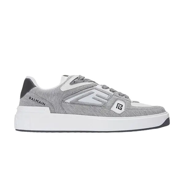 Balmain B-court Skate Trainer - Grey