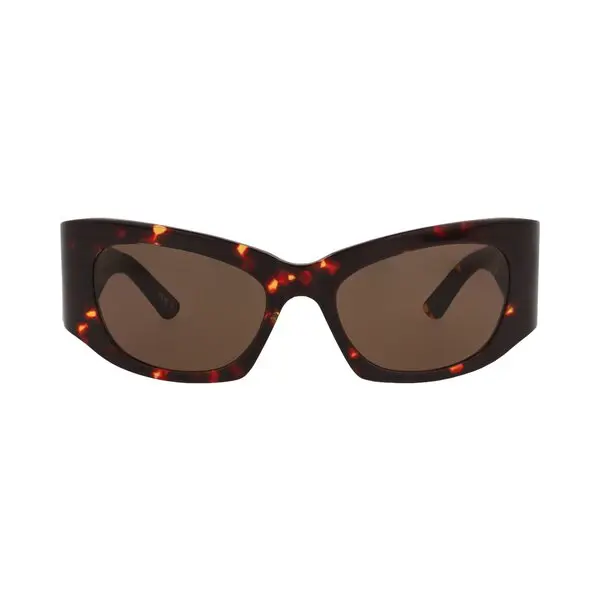 Balenciaga Recycled Acetate Cat Eye Sunglasses - Brown