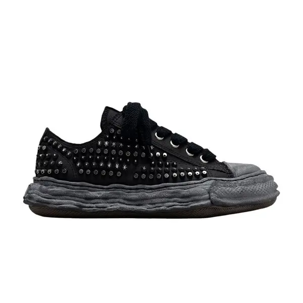 Mihara Yasuhiro Peterson23 Og Sole Studded Canvas Low - Black