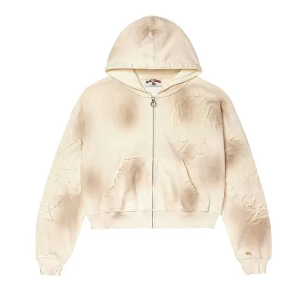 VALE FOREVER Carver Zip Up - Cream