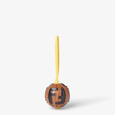 Fendi Ff Sphera Charm - Brown